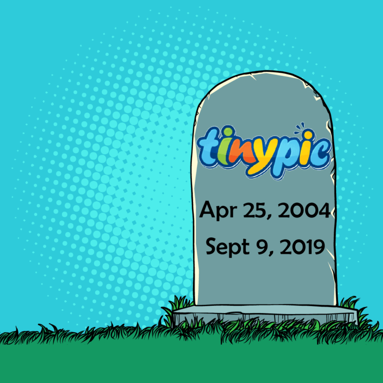 What happened to TinyPic? - Img handbook